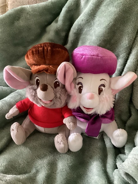 DISNEY THE RESCUERS Plush Bernard And Miss Bianca £13.97 - PicClick UK