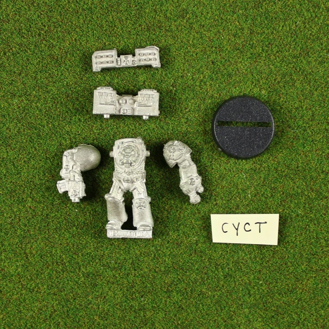 WARHAMMER 40K SPACE Marine Terminator w/ Cyclone Missile Launcher ...