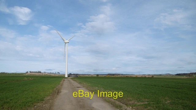 PHOTO 6X4 WIND turbine Udny Station One of three at Blackhillie. c2017 ...