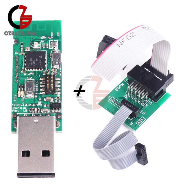 CC2531 SNIFFER PROTOCOL Analyzer Module USB Interface Dongle + Zigbee ...