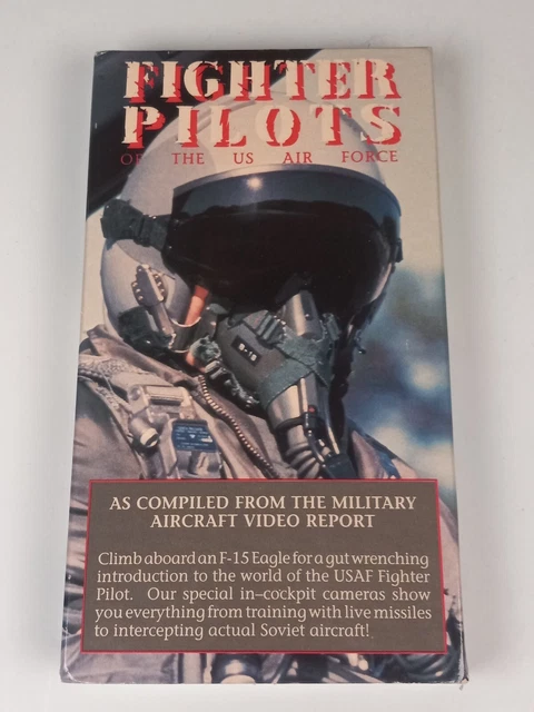 FIGHTER PILOTS OF the US Air Force (VHS) RARE TESTED £7.22 - PicClick UK