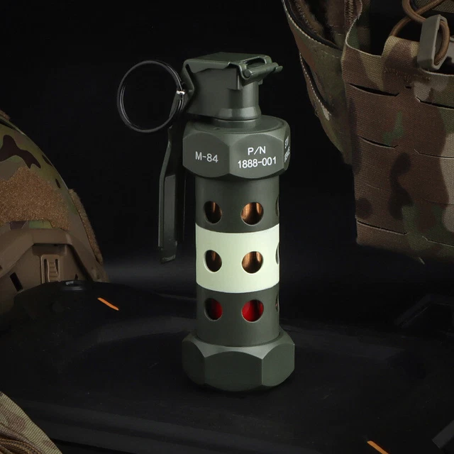 CREATIVE MILITARY SMALL Model Flash Grenade Personality Flash Bomb ...