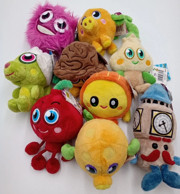 9 MOSHI MONSTERS Moshlings with Labels incl Penny, Truffle , Mini Ben ...