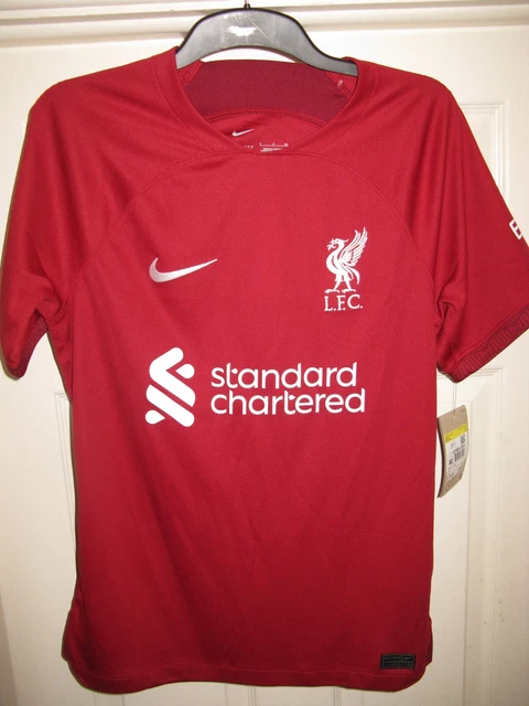 BRAND NEW LIVERPOOL FC Home Shirt Size Small free LFC flag included £70 ...