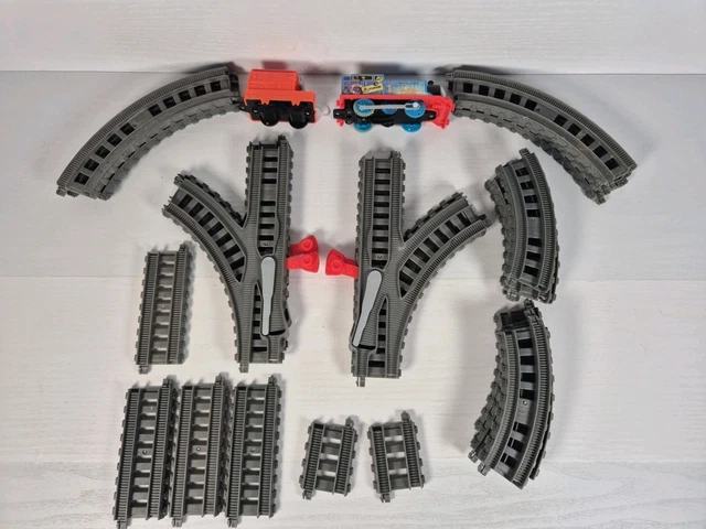 THOMAS AND FRIENDS Trackmaster 24 Track Pieces Thomas the Tank Engine ...