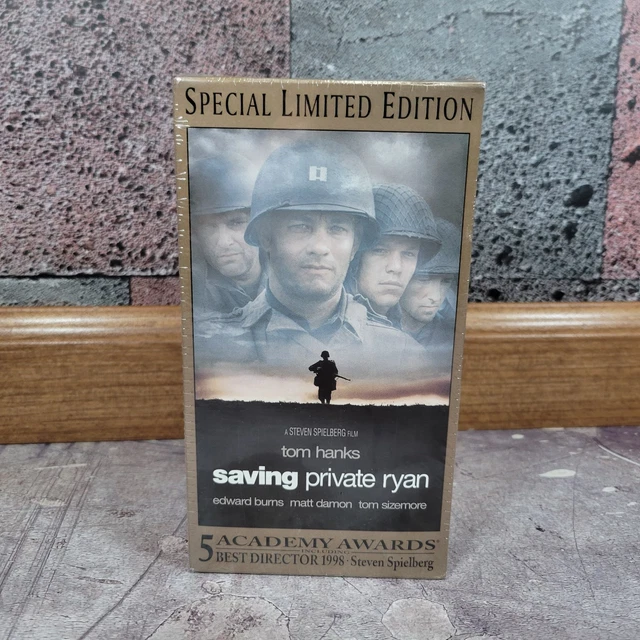 SAVING PRIVATE RYAN Special Limited Edition VHS - Factory Sealed (1999 ...