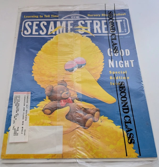 SEALED CTW SESAME Street Magazine & Sesame Street Parents, January ...