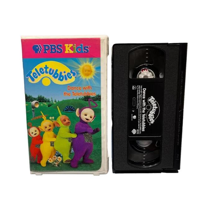 TELETUBBIES DANCE WITH Teletubbies VHS 1998 Video Tape VTG PBS Kids £9. ...