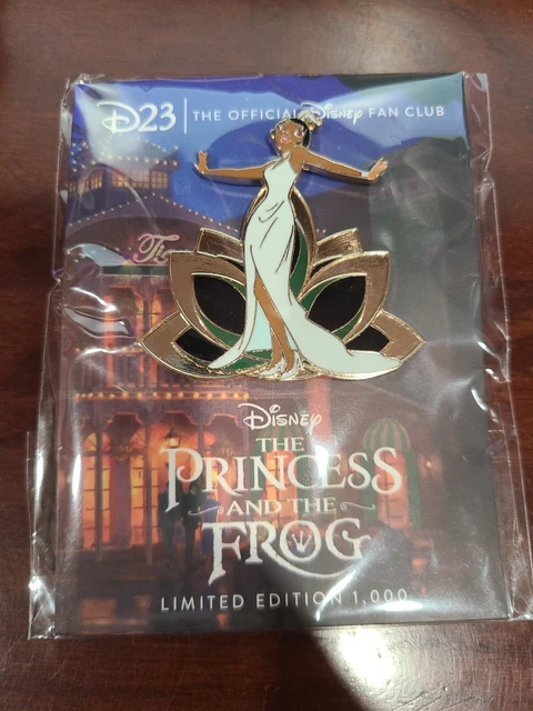 DISNEY D23 EXCLUSIVE- Princess And The Frog - Tiana Pin - Limited ...