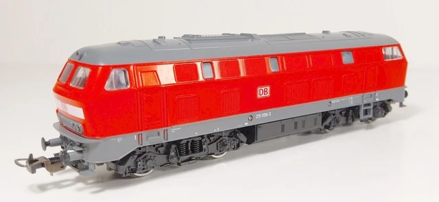 ROCO H0 (DC) aus 41220 Diesellokomotive BR 215 056-3 DB Analog DSS Rot ...