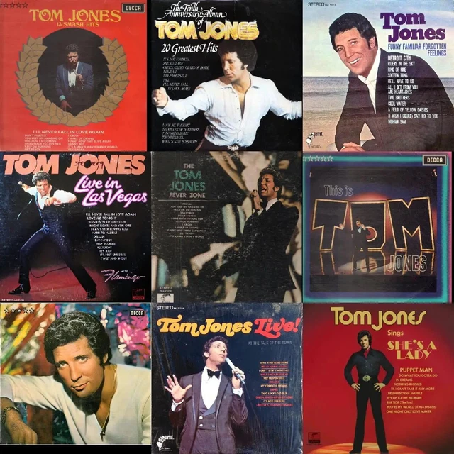 COMPLETE TOM JONES Vinyl Vinyl Collection 9 records EUR 3,90 - PicClick FR