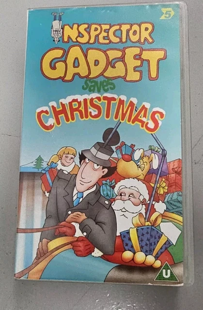 INSPECTOR GADGET SAVES Christmas VHS Cartoon Kids 1993 £7.99 - PicClick UK