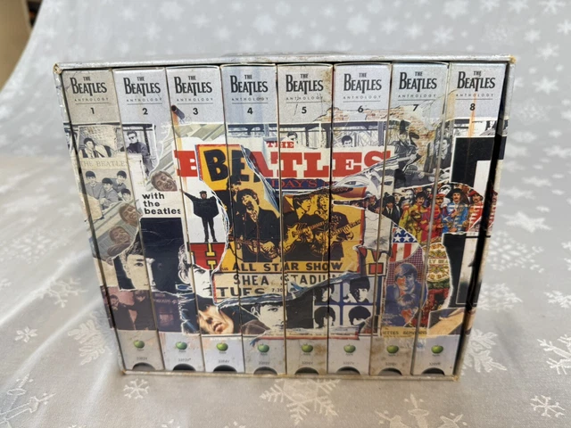 THE BEATLES ANTHOLOGY 8 VHS Box Set 1996 Apple Corp £3.99 - PicClick UK