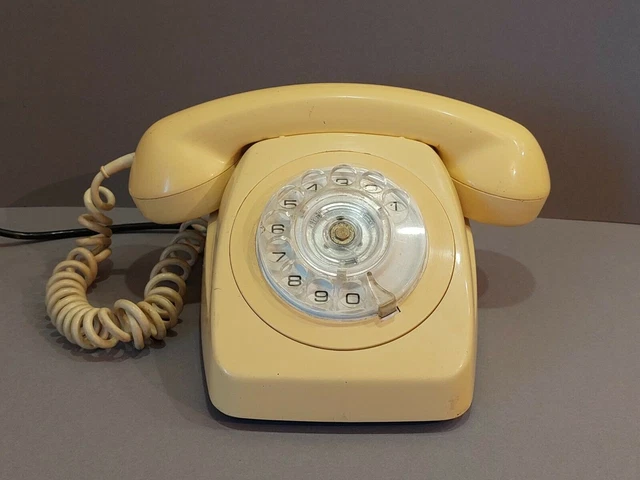 VINTAGE TELEPHONE DISC rotary Telecom 802 . Original £33.10 - PicClick UK