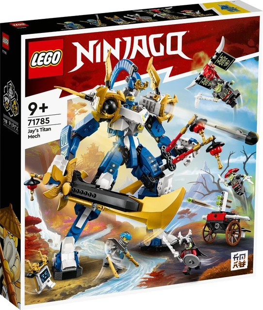 LEGO NINJAGO 71785 - Le Robot Titan de Jay / Neuf & Scellé / Nya Bone ...