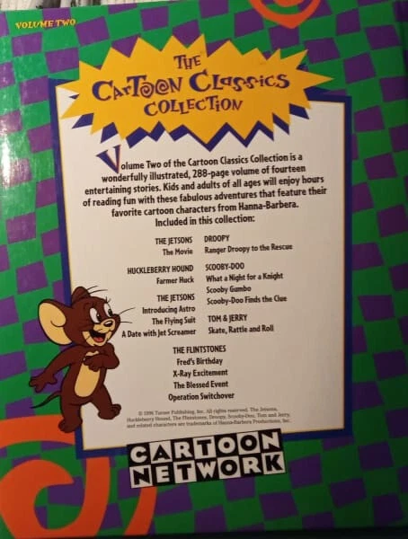CARTOON CLASSICS COLLECTION Volume 2 STORYBOOK HB Flintsones Scooby Doo ...
