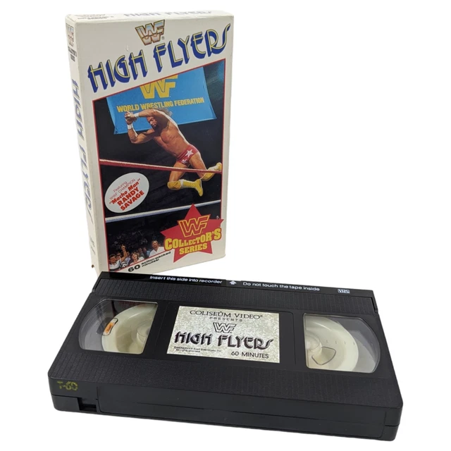 WWF: HIGH FLYERS (VHS Tape) Macho Man Randy Savage, Mean Gene Okerlund ...