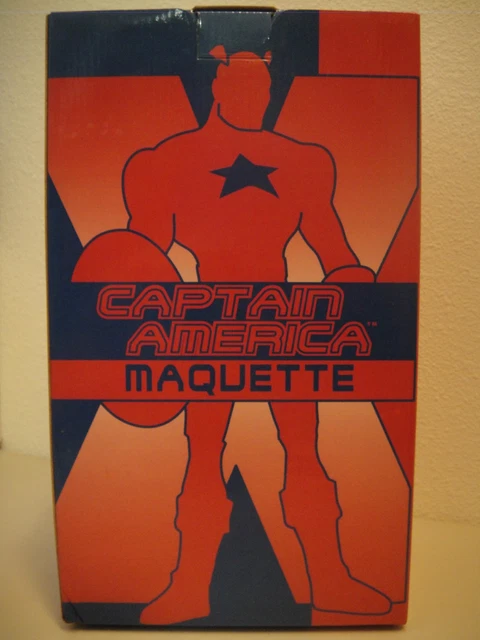 HARD HERO FACTORY NEW!! X-MEN Evolution CAPTAIN AMERICA MAQUETTE STATUE ...