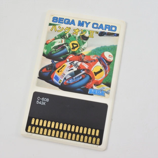 SEGA MY CARD HANG ON II 2 C-60 Mark III 2044 M3C Card Only £31.18 ...