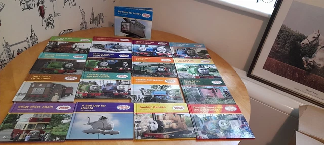 THOMAS THE TANK Engine TV Series Books set 17 hard/B Books Thomas ...