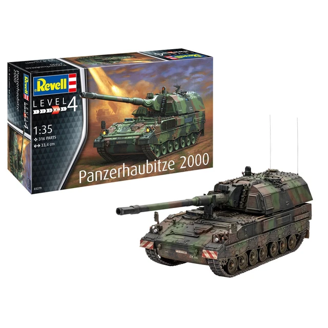 REVELL 03279 PANZERHAUBITZE 2000 Tank German Dutch Weapon of War 1:35 £ ...