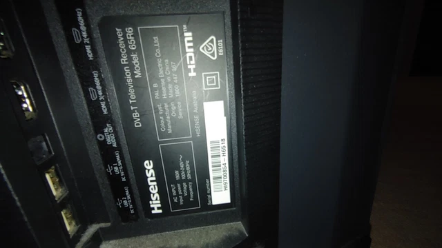 HISENSE 65R6 MAIN, Power Board, T-Con, Wifi Module, IR reciever & SW ...