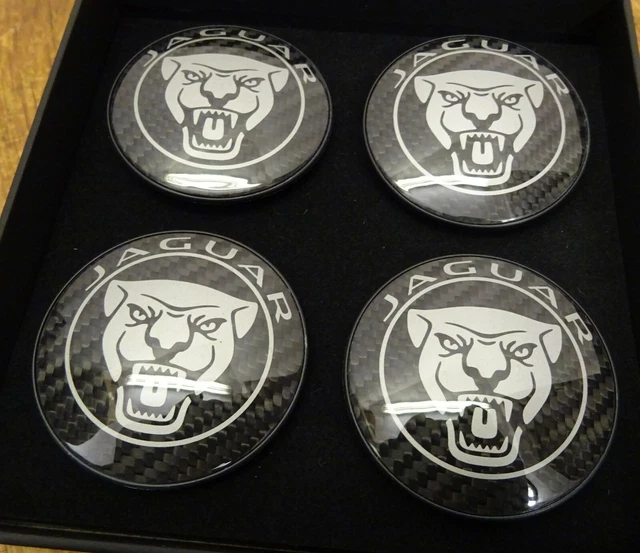 NEU ORIGINAL CARBON JAGUAR 58 mm NABENDECKEL NABENKAPPEN KARBON GROWLER ...