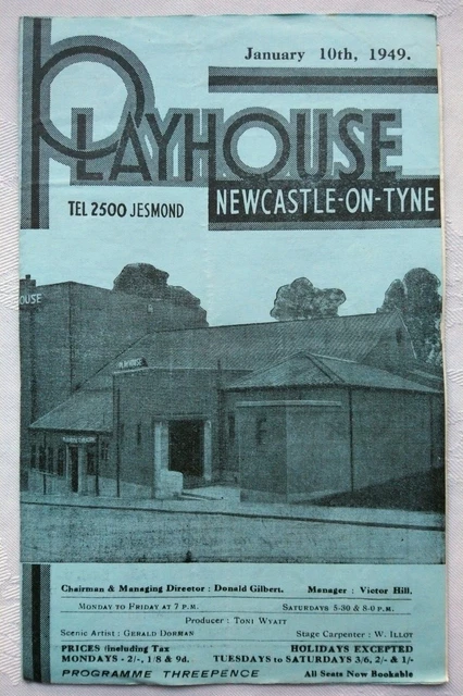 JEAN WEBSTER DADDY Long Legs Playhouse Newcastle Theatre Programme 10-1 ...