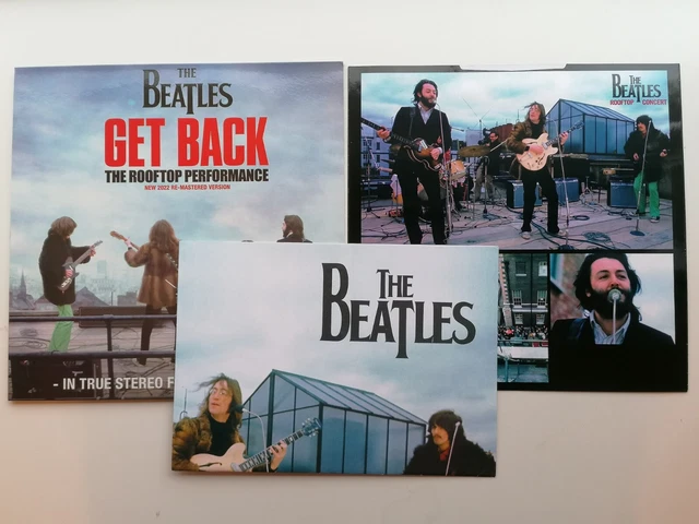 THE BEATLES GET Back Rooftop Concert 30-1-1969 Final Performance Vinyl ...