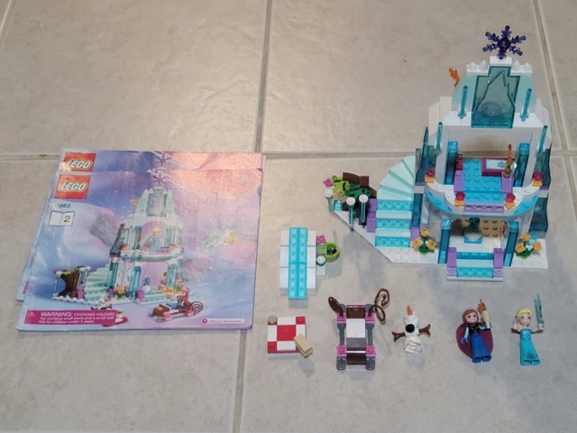 LEGO DISNEY PRINCESS Frozen Elsa's Sparkling Castle Set With ...