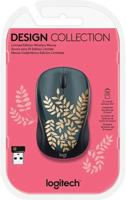 LOGITECH DESIGN COLLECTION Limited Edition Wireless Compact Mouse ...