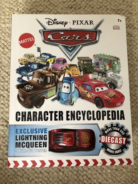 DISNEY PIXAR CARS Character Encyclopedia With Exclusive Lightning ...