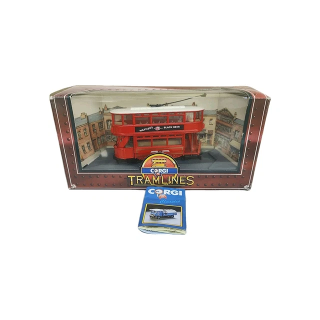 CORGI CLASSICS TRAMLINES C992/1 Leeds City Transport Tramways 1/76 1986 ...