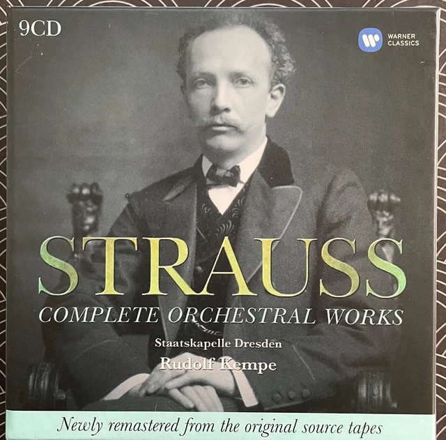 CD- RICHARD STRAUSS : Complete Orchestral Works-Kempe-Coffret 9Cd ...