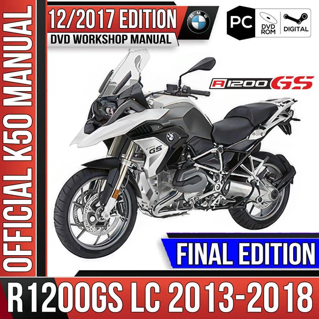 BMW R1200GS LC Workshop Service Manual 2013 - 2017 K50 12/2017 Final ...