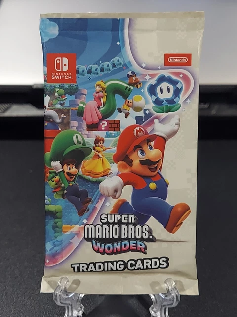 SUPER MARIO BROS. Wonder Trading Cards - PACK ONLY (1) - New & Sealed ...