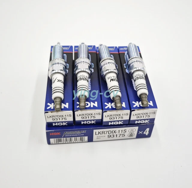4PCS GENUINE NGK 93175 Iridium IX Spark Plugs LKR7DIX11S For Acura Honda Kia RAM $34.57 ...