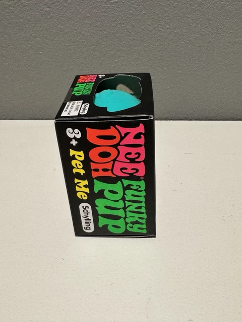NEEDOH FUNKY PUP TEAL Squeeze Toy Nee Doh NIB £12.27 - PicClick UK