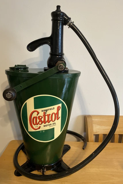 VINTAGE CASTROL WAKEFIELD Motor Oil Dispenser Pump Hose. £125.00 ...