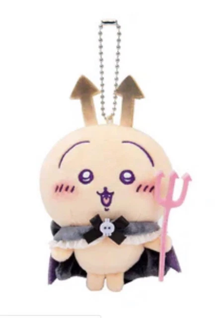 HALLOWEEN CHIKAWA RABBIT Devil Tenaku Costume Chiikawa Mascot Tag With ...