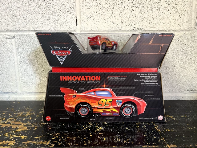 DISNEY PIXAR CARS 2 Lightning McQueen Alive Animated Talking Car NEW ...