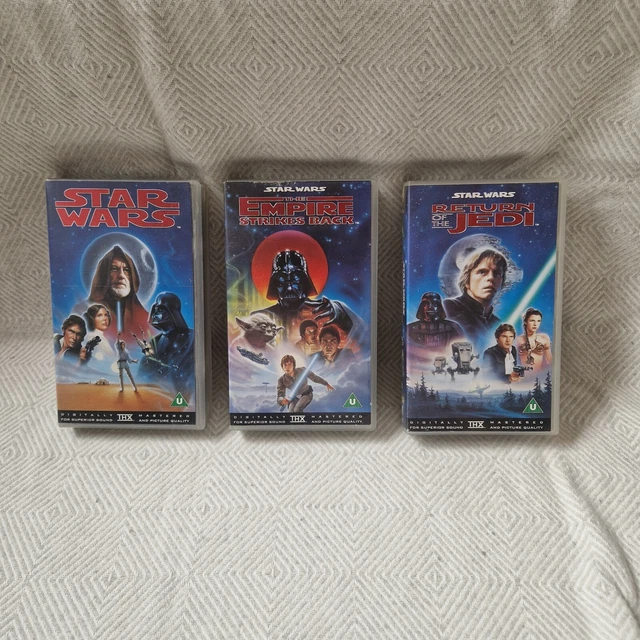 STAR WARS TRILOGY VHS Set 1995 Original Digitally Mastered THX £14.99 ...