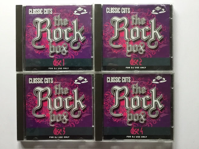 MASTERMIX CLASSIC CUTS The Rock Box, 4 Disc Set EUR 33,94 - PicClick IT