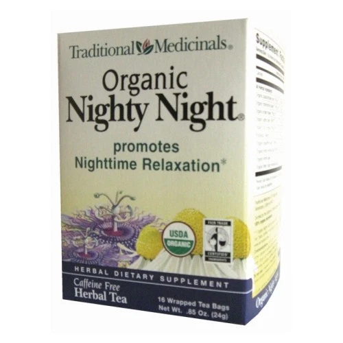 NIGHTY NIGHT TEA 16 Bags by Traditional Medicinals £17.98 - PicClick UK