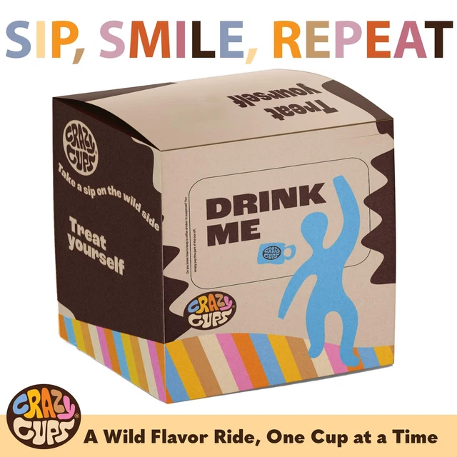 CRAZY CUPS SEASONAL Premium Hot Chocolate Single Serve Cups for Keurig ...