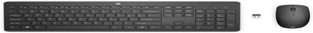 HP 230 WIRELESS Mouse and Keyboard Combo with Lag Free Wireless 2.4Ghz ...