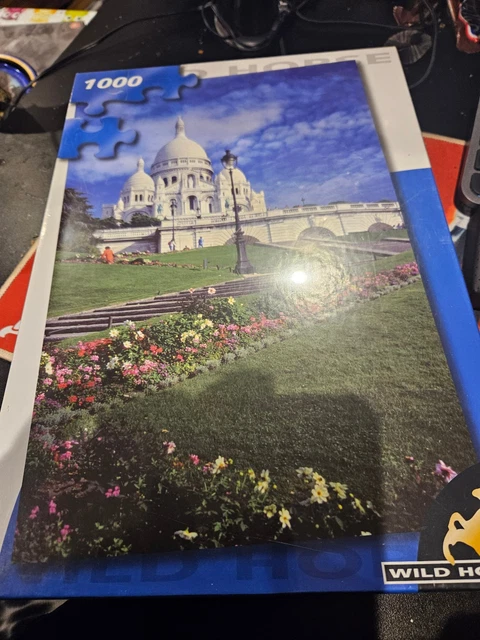 WILD HORSE 1000 Piece Jigsaw Puzzle Sacre-Coeur Basilica - New/Sealed £ ...