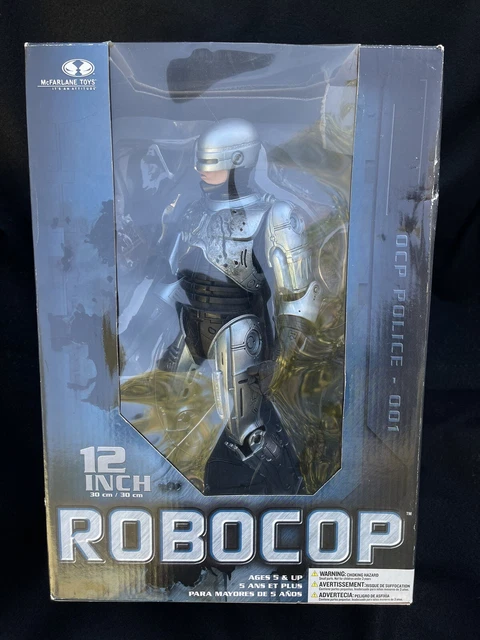 MCFARLANE TOYS ROBOCOP Action Figure 12" Battle Damaged Version Movie ...