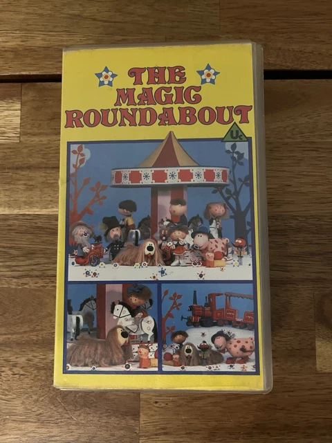 BBC 1989 THE Magic Roundabout VHS, 13 Episodes Children’s TV Show 80s Vintage £5.92 - PicClick UK