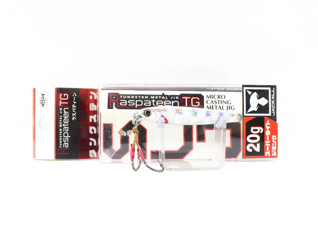 JACKALL METAL JIG Raspateen TG Tungsten 20 grams Glow Stripe (3622) EUR 20,29 - PicClick FR